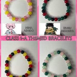 MHA 1-A Themed Bracelet - Etsy