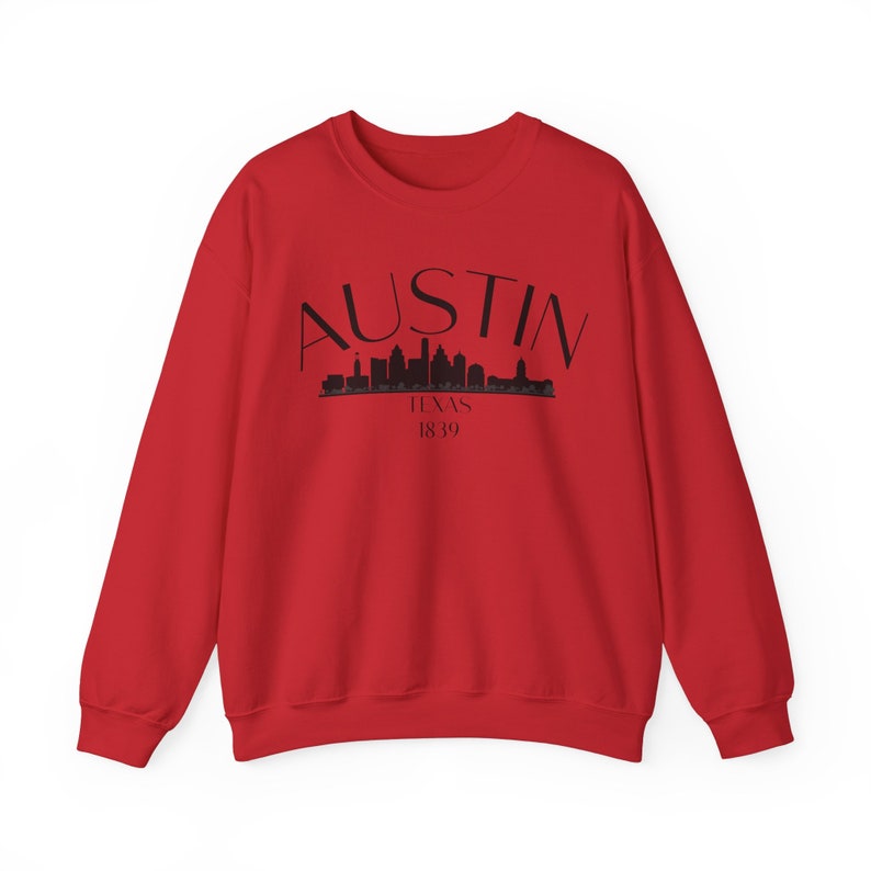 Austin Texas Sweatshirt, Austin Crewneck, Moving to Austin, Trendy ...