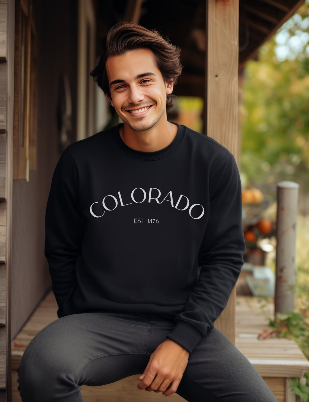 Colorado Crewneck Sweatshirt, Trendy Sweatshirt, Preppy Clothes ...