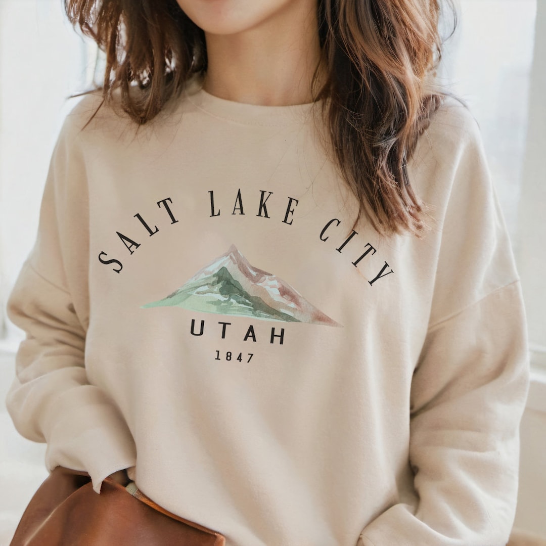 Utah Sweatshirt Utah Shirt Utah Gifts Salt Lake City Utah - Etsy