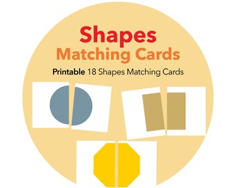 Shapes Matching Game for Kids, Toddler Shapes Game, Shape Matching ...