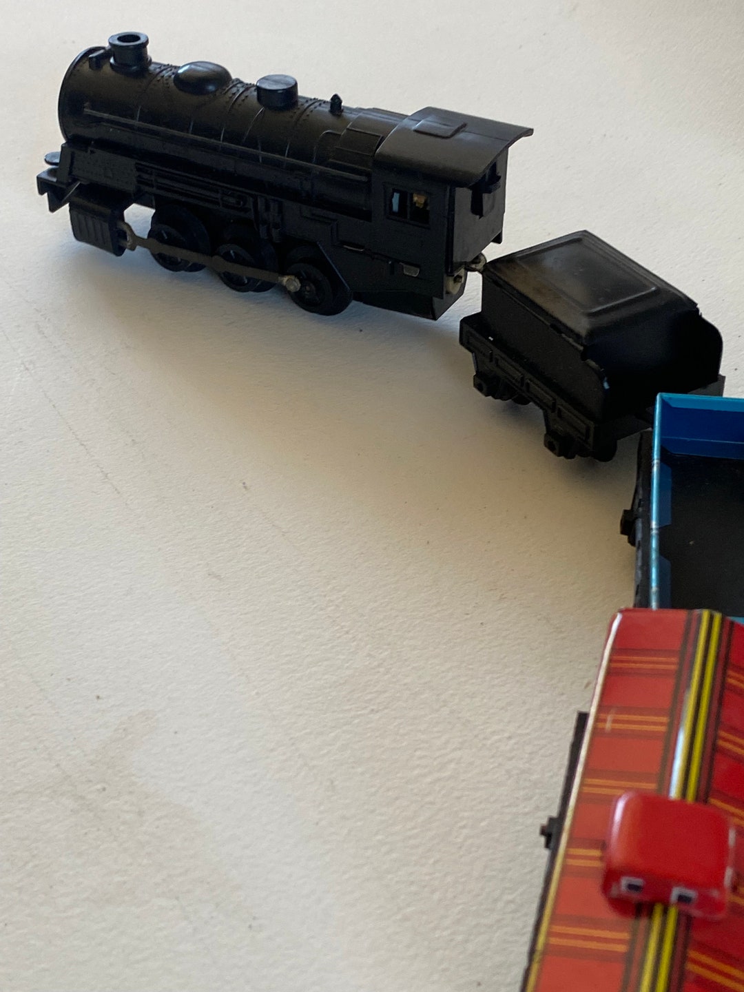 Vintage Marx Battery Operated Steam Locomotive/train - Etsy