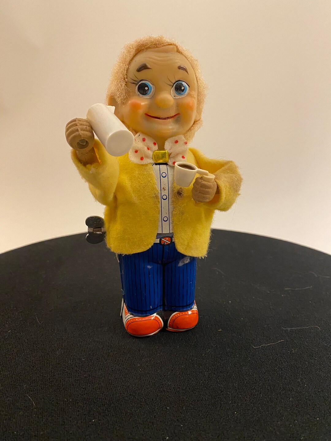 Vintage Dapper Dan the Coffee Drinking Man Windup Toy - Etsy