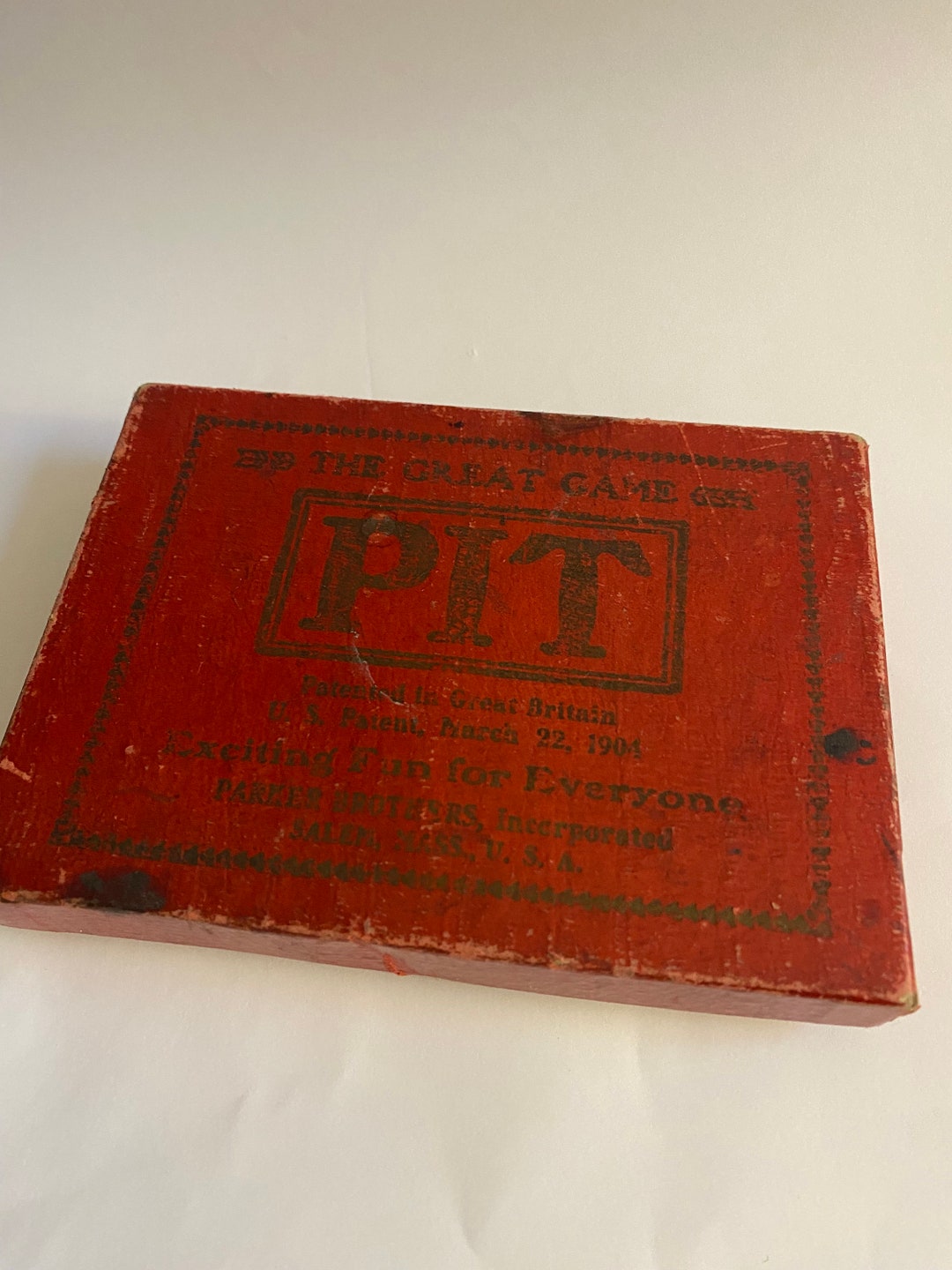 1904 Pit Card Game Original Box and Instructions - Etsy