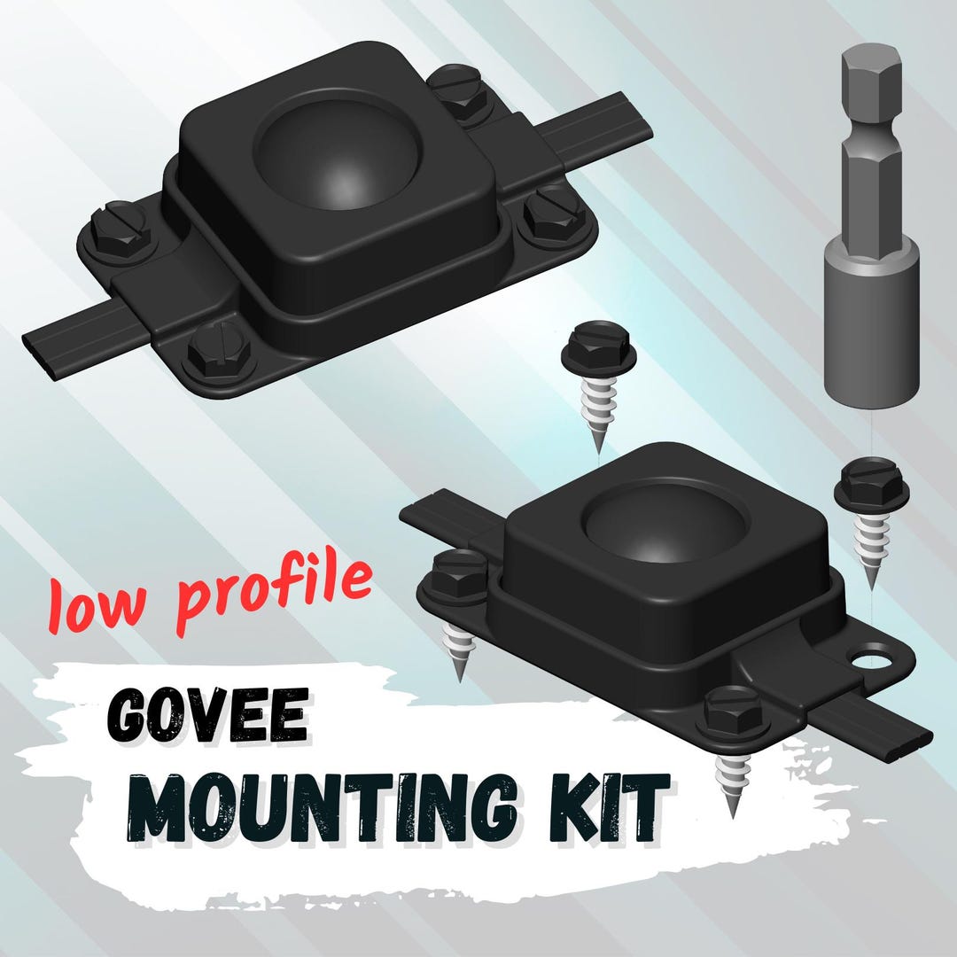 Mounting Kit for Govee Permanent Outdoor Light – 36 Brackets for RGBIC ...
