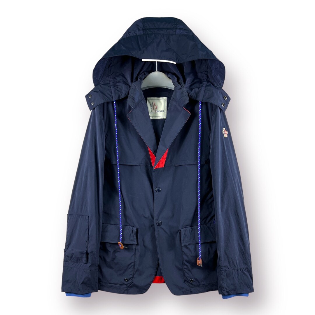 Vintage Moncler Grenoble Ancelle Ski Hooded Jacket Multicolor Very Rare ...