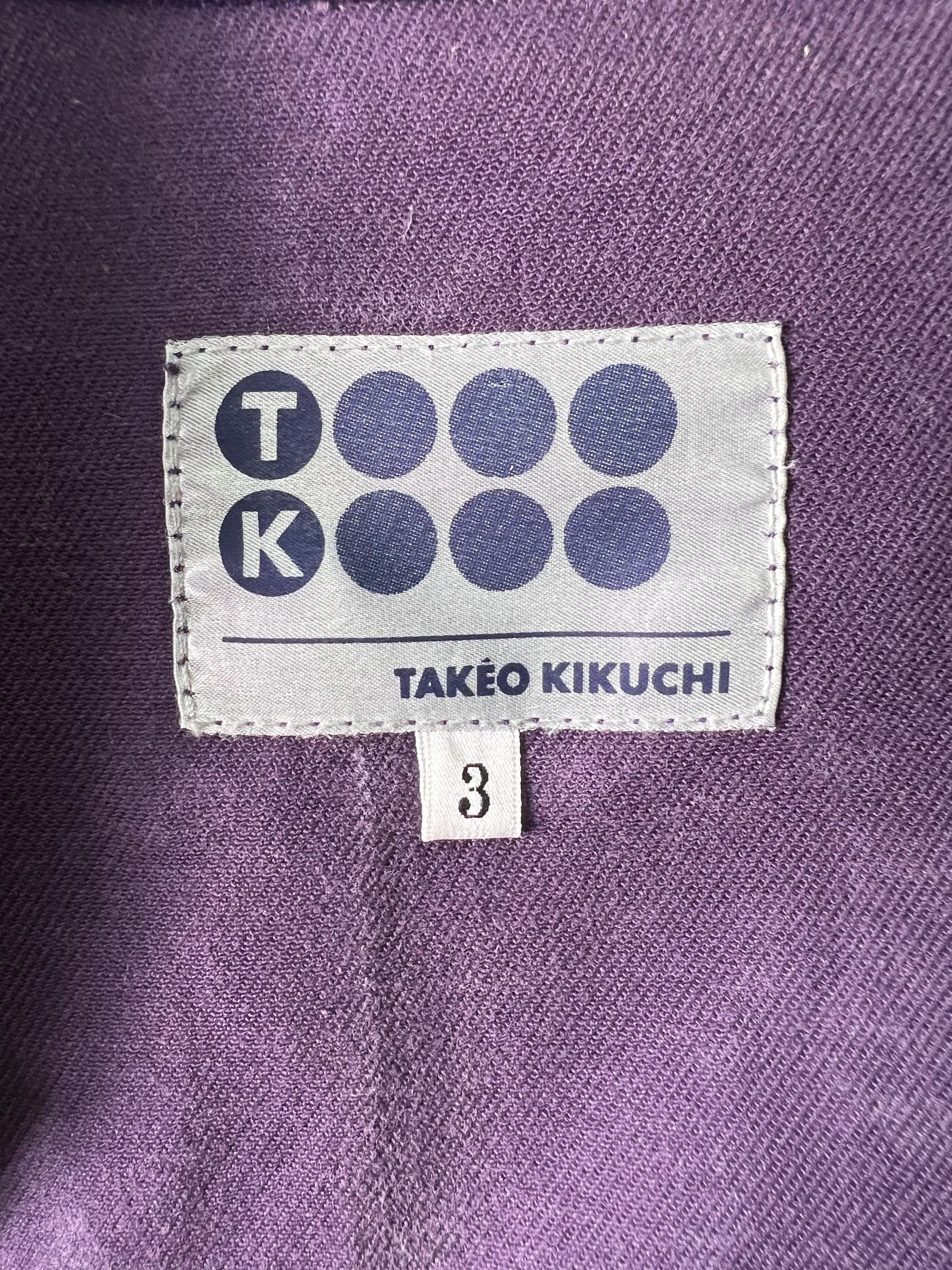 Vintage Japan Takeo Kikuchi Chore Jacket in Distressed Purple Colors - Etsy
