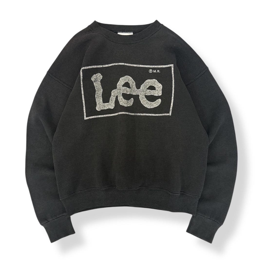 Vintage 90's Faded LEE Made in USA Iconic Logo Sweatshirt - M - Etsy