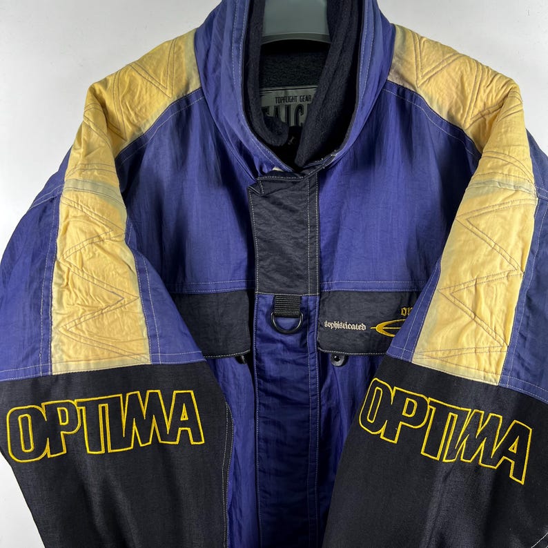 Vintage Motorsport Taichi Optima Racing Japan Biker Jacket - L - Etsy