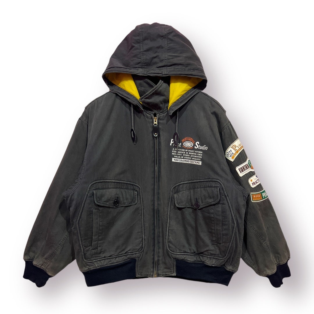 Pract Studio Sunfaded Hooded Jacket - Etsy