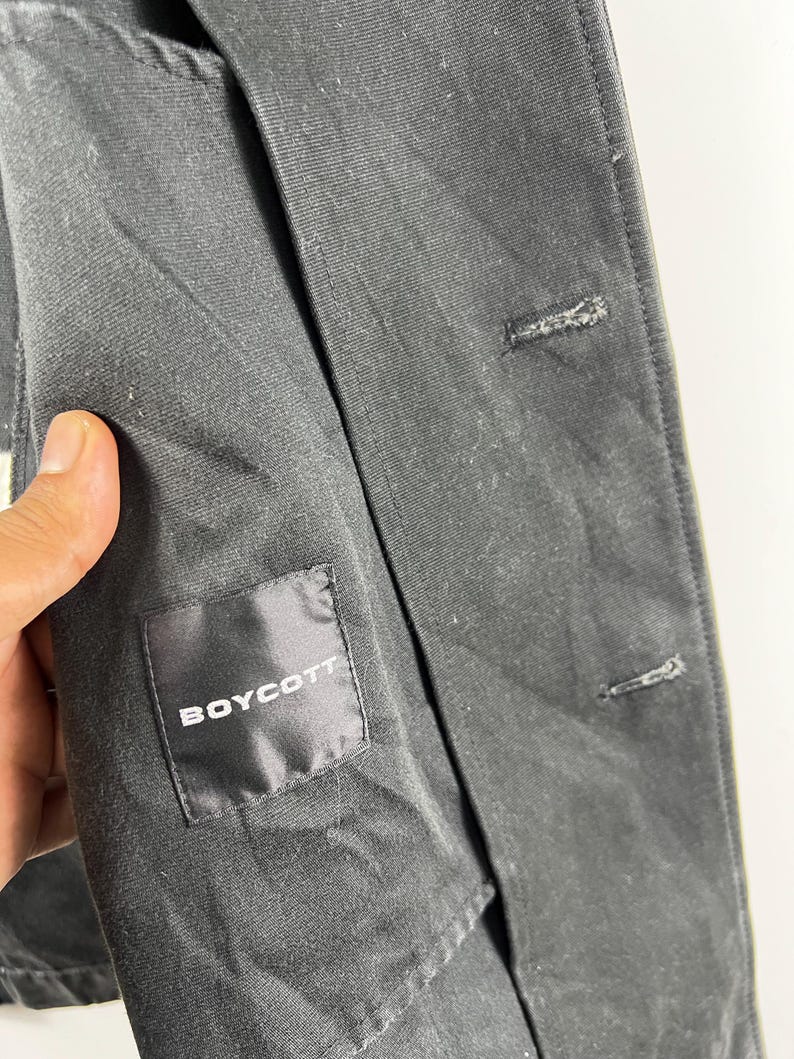 Vintage Japan Boycott Duck Canvas Chore Jacket - Etsy