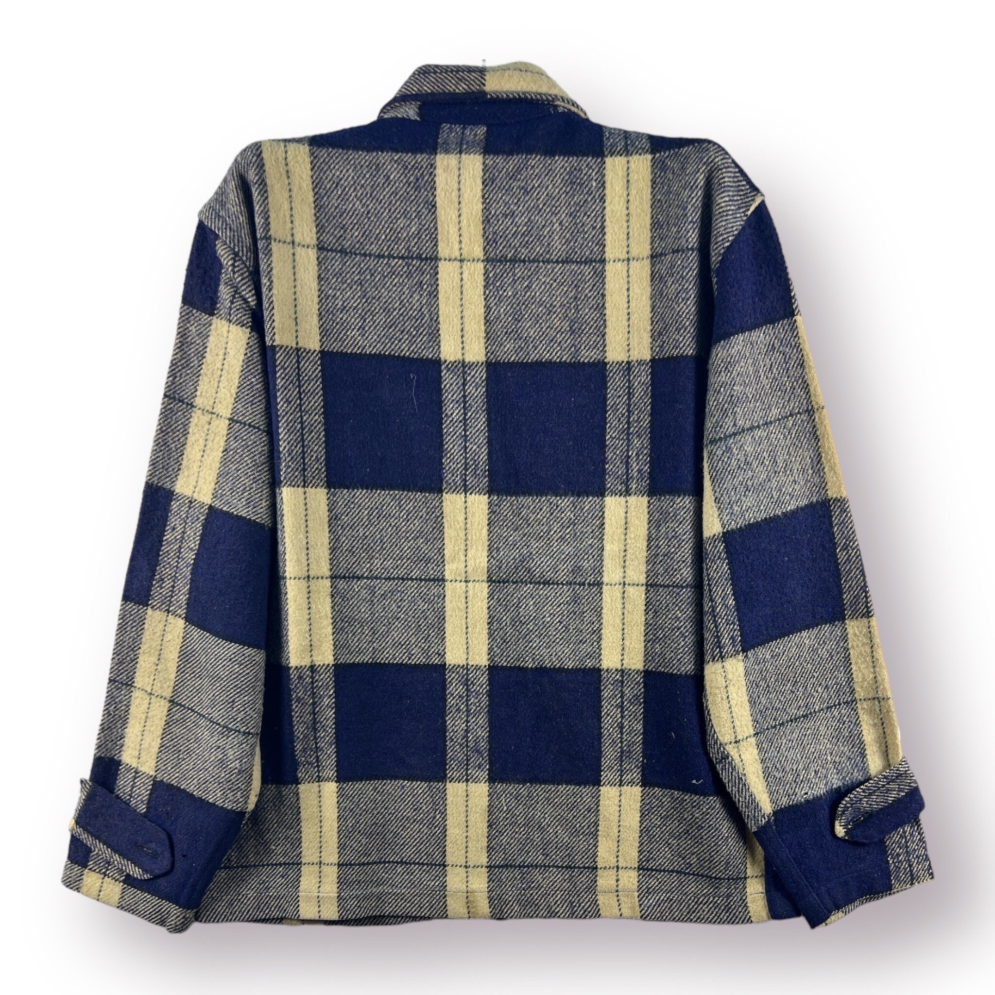 Vintage Distressed 60s 70s SEARS Made in Usa Wool Tartan Vintage Distressed 60s 70s SEARS Made in Usa Wool Tartan