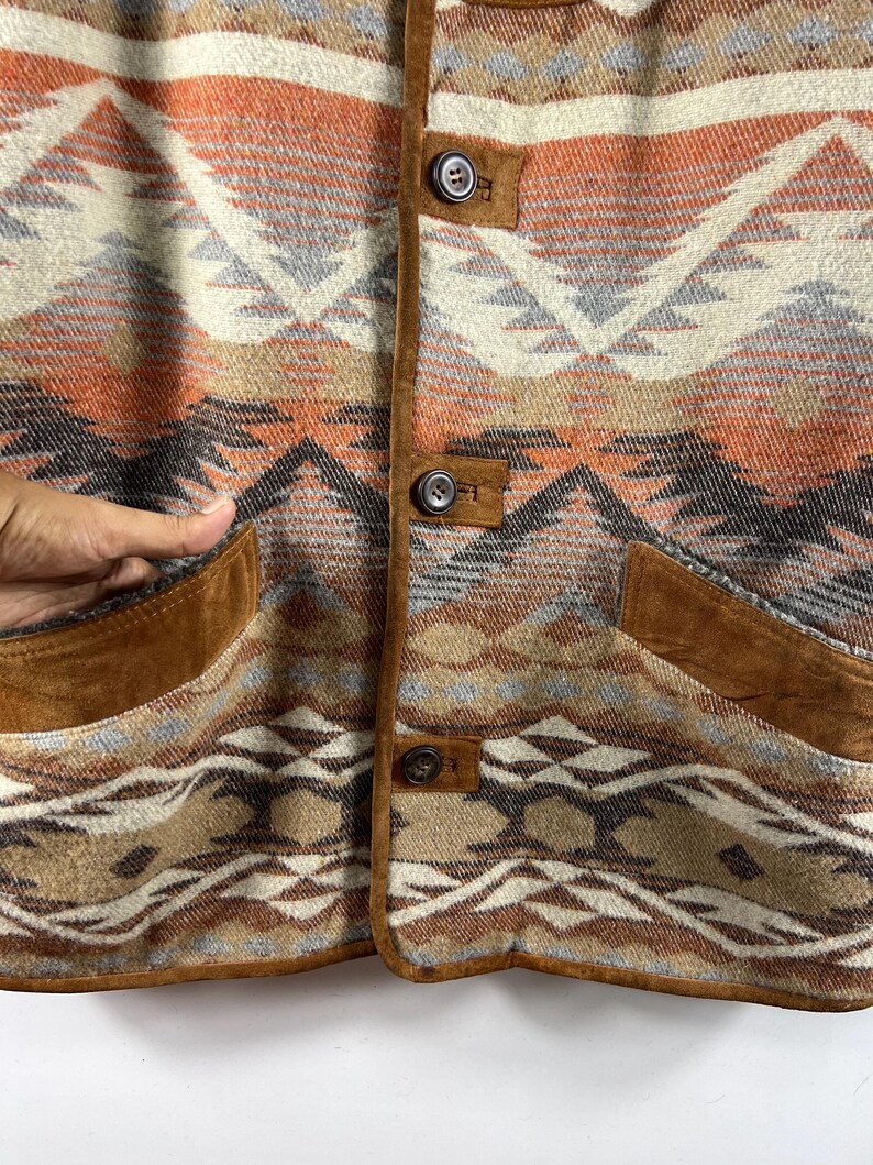 Vintage Italian Native / Aztec / Navajo / Chimayo Design Made in USA ...