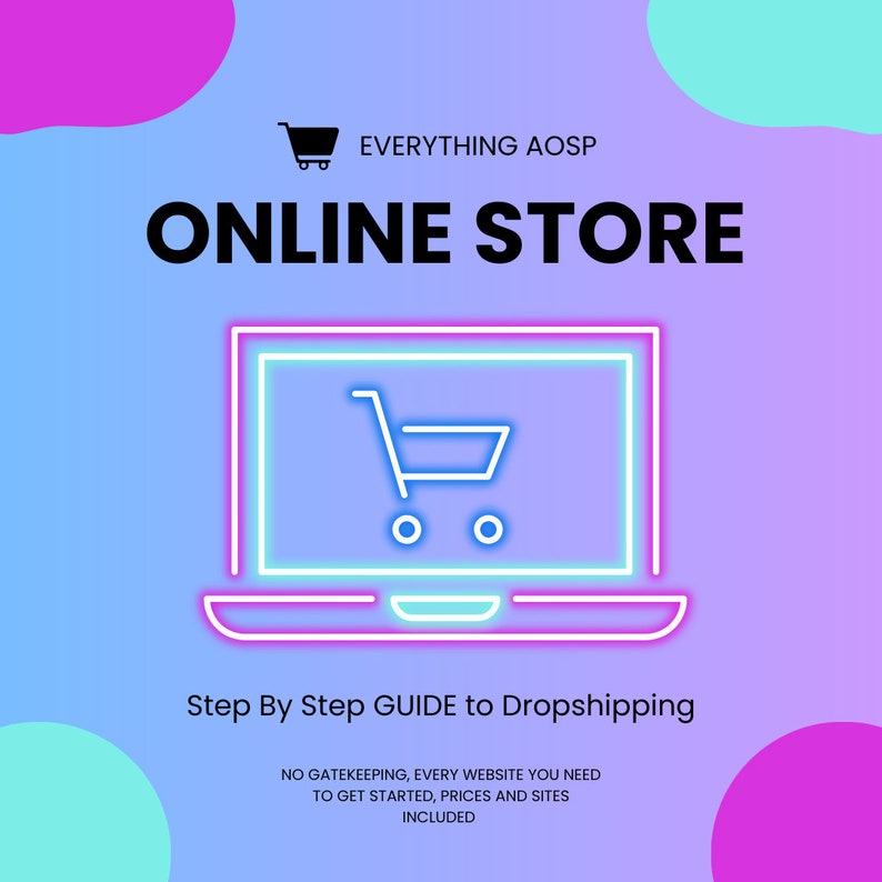 Step by Step Guide for Dropshipping - Etsy