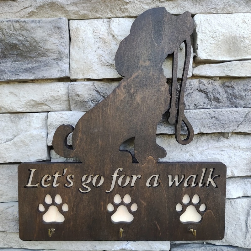 Dog Leash Rack - Etsy