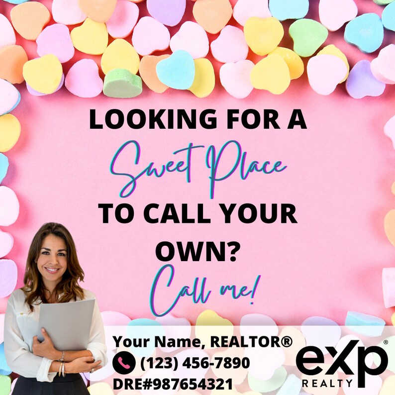 12-in-1 Valentines Day Realtor Social Media Posts, Valentine, Instagram ...