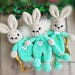 DOR Bunny Amigurumi/crochet Rabbit/ Easy Crochet Pattern/low Sew /plush ...