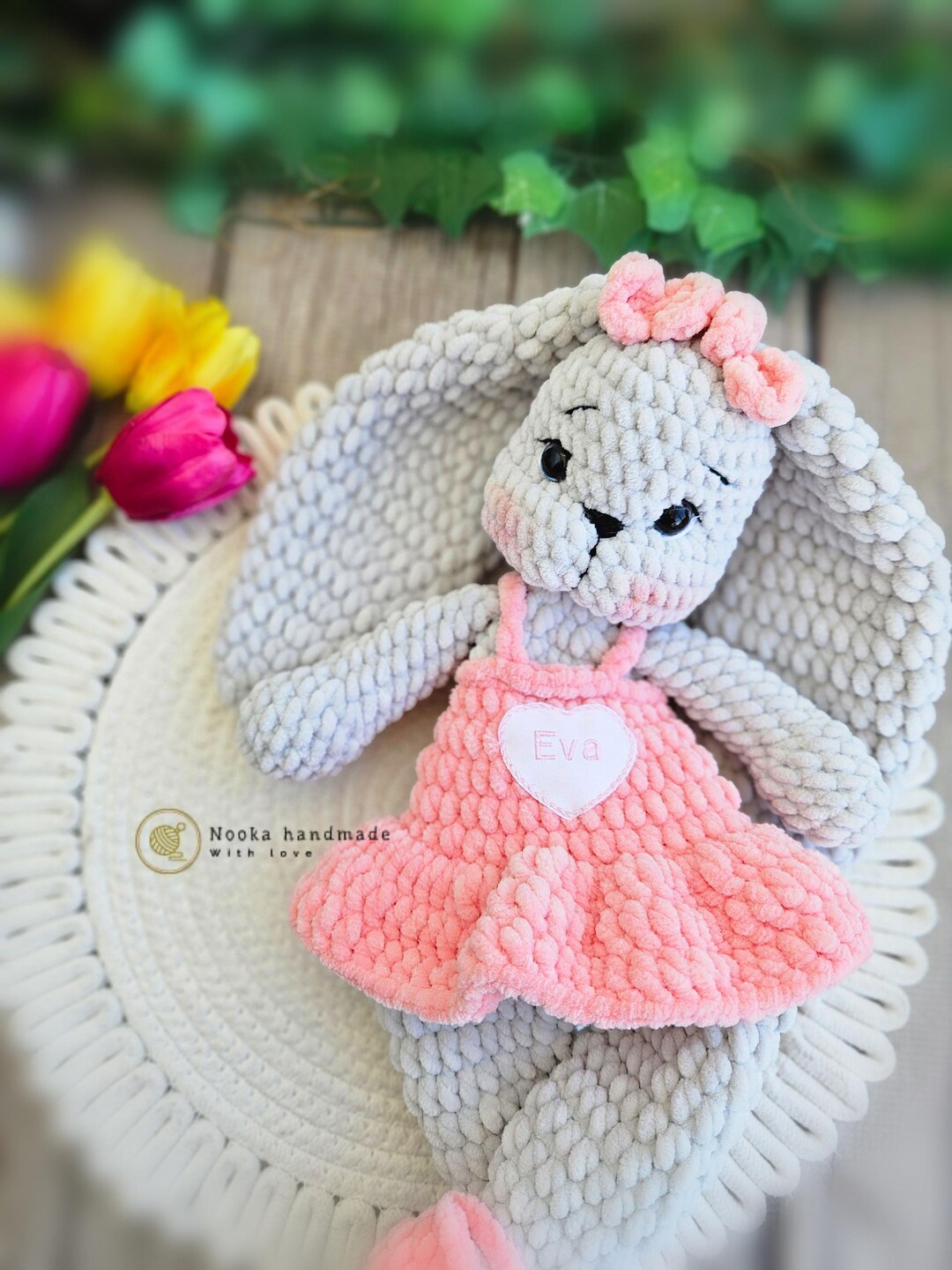 DORA Bunny Amigurumi/crochet Rabbit/ Easy Crochet Pattern/low Sew ...
