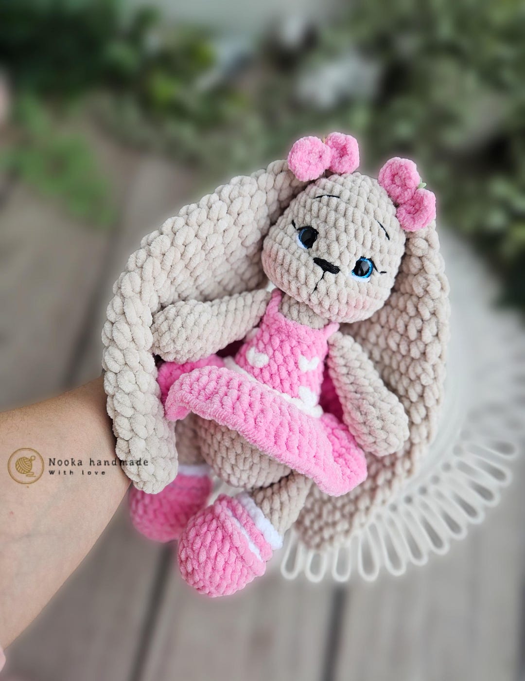 DORA Bunny Amigurumi/crochet Rabbit/ Easy Crochet Pattern/low Sew ...