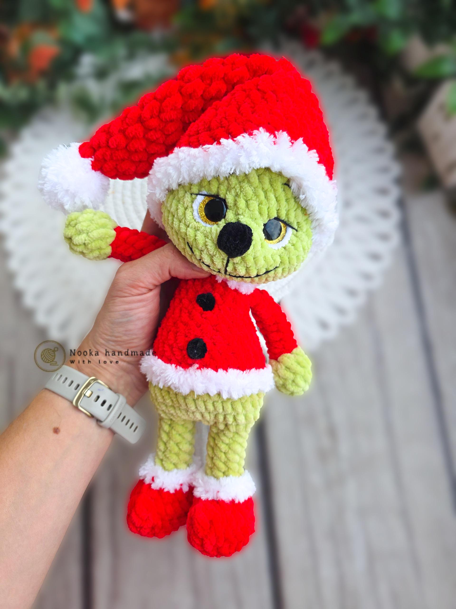 Grinch Toy / Crochet Grinch Pattern/ Amigurumi (PDF Download) / Small ...