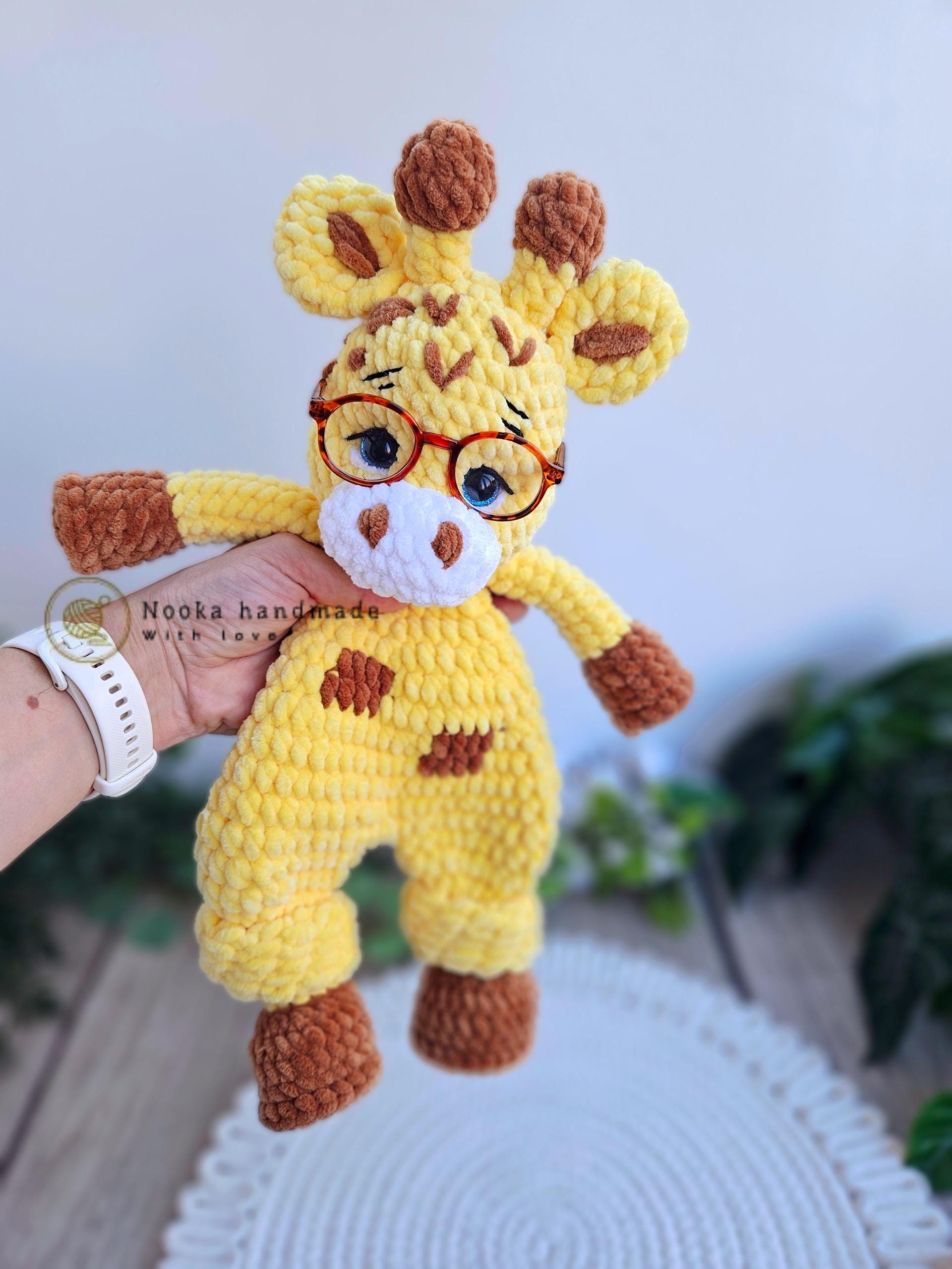 Crochet Giraffe Snuggler Toy Pattern: Beginner Friendly (PDF Pattern ...