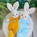 DOR Bunny Amigurumi/crochet Rabbit/ Easy Crochet Pattern/low Sew /plush ...