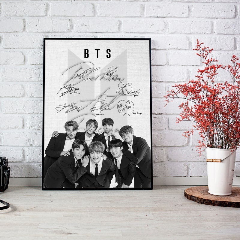Bts Poster - Etsy