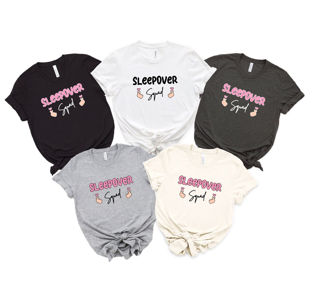 Sleepover Squad Shirt, Birthday Squad, Slumber Party, Birthday Shirt ...