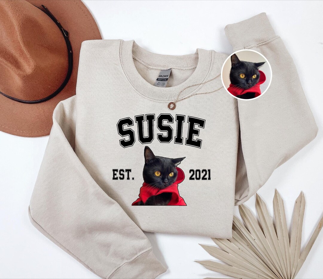 Custom Pet Sweatshirt, Custom Dog Sweater, Personalized Dog Sweater ...