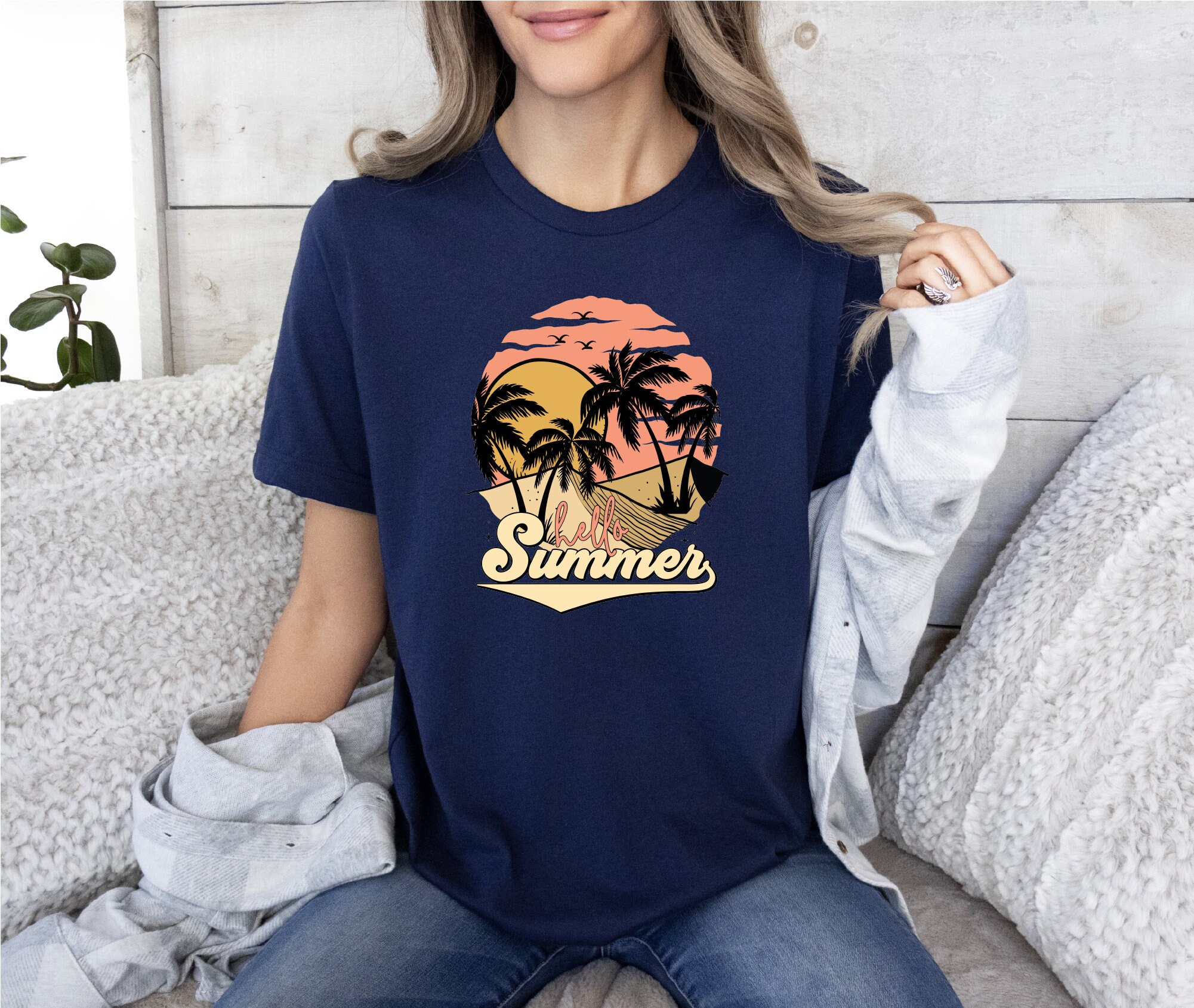 Summer Shirt, Cute Summer Shirt, Hello Summer Shirt, Vacation Shirt ...