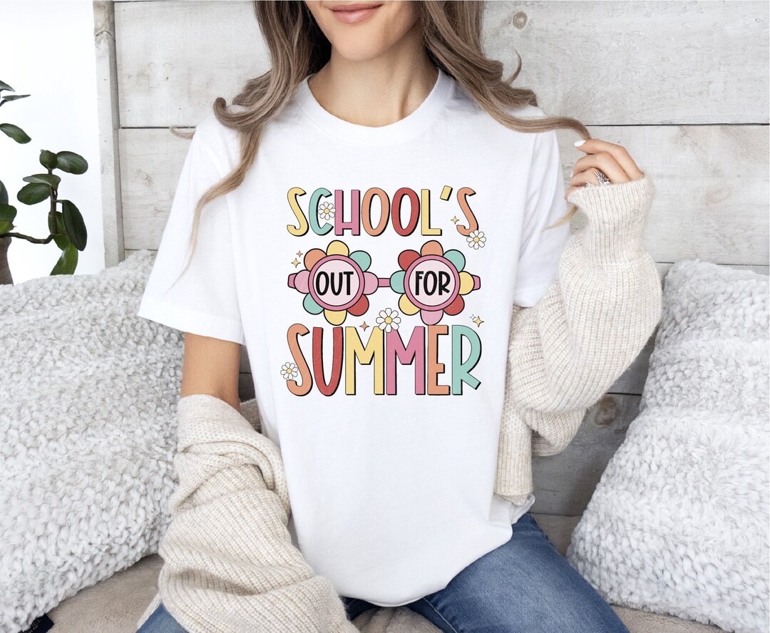 Schools Out for Summer Shirt, Happy Last Day of School Shirt, Summer ...