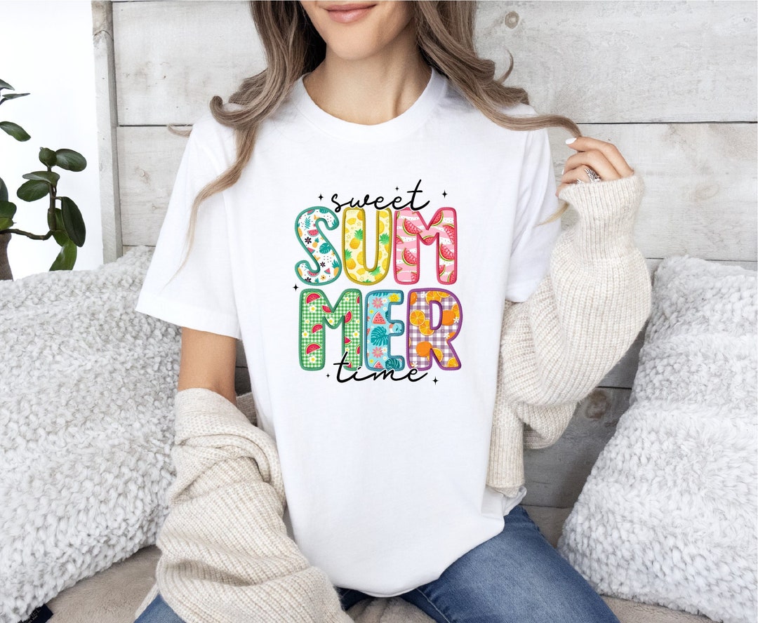 Sweet Summer Time Shirt, Summer Shirt, Summertime Shirt, Retro Summer ...
