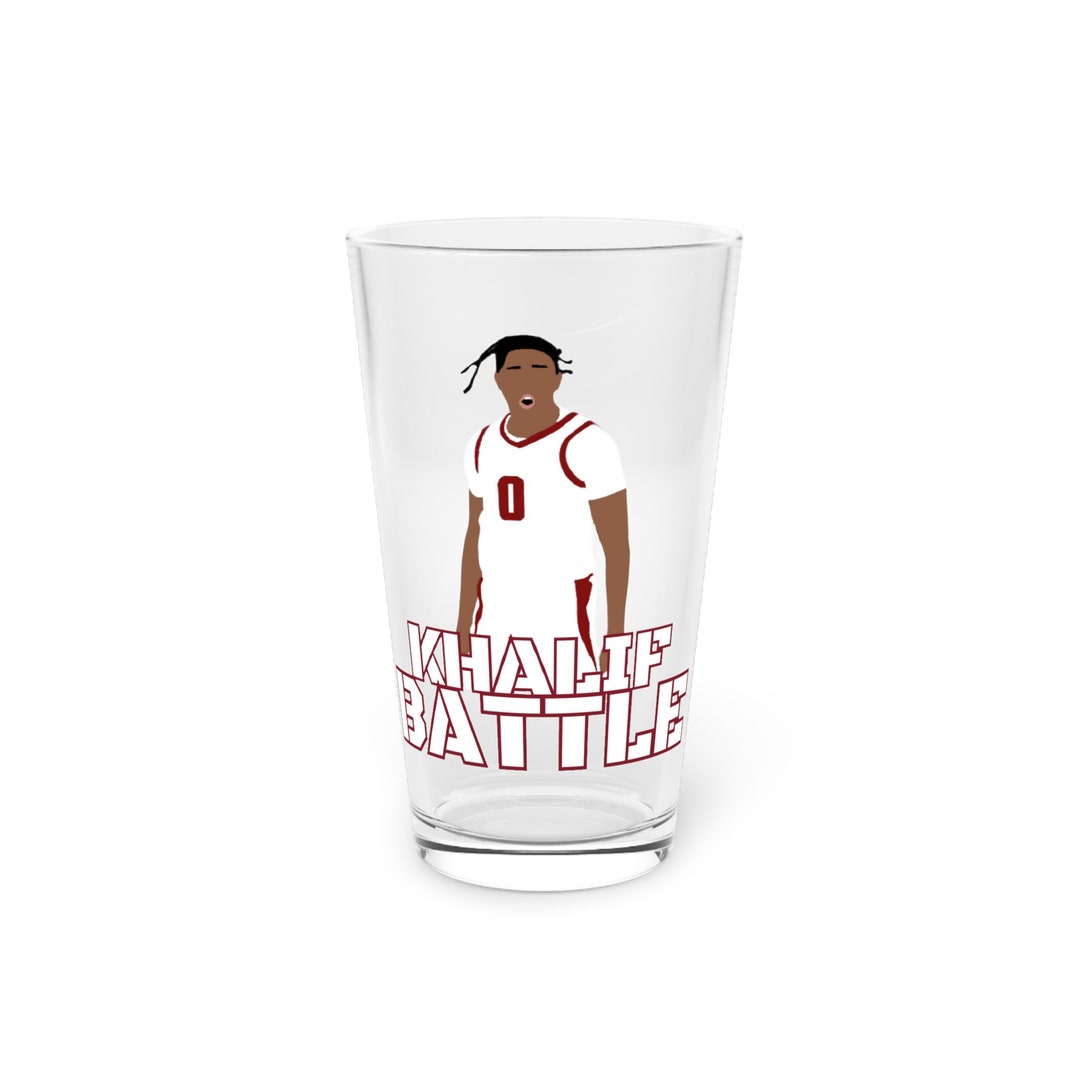 Khalif Battle Pint Glass 16oz Arkansas Razorbacks - Etsy