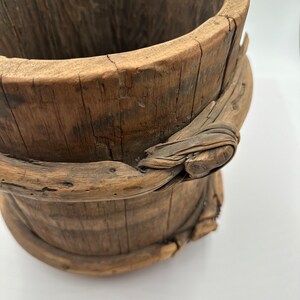 12inch Antique Chinese Wooden Milk Bucket. - Etsy
