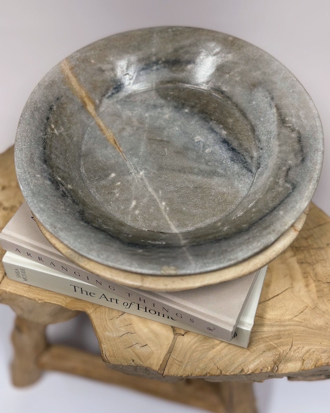 Large Marble Stone Tray 12 Inches - Etsy