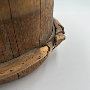 12inch Antique Chinese Wooden Milk Bucket. - Etsy