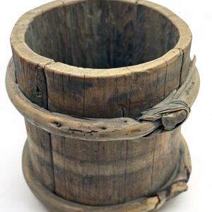 12inch Antique Chinese Wooden Milk Bucket. - Etsy