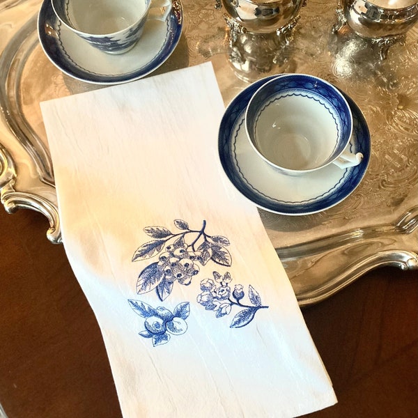 Toile Kitchen Towel - Etsy