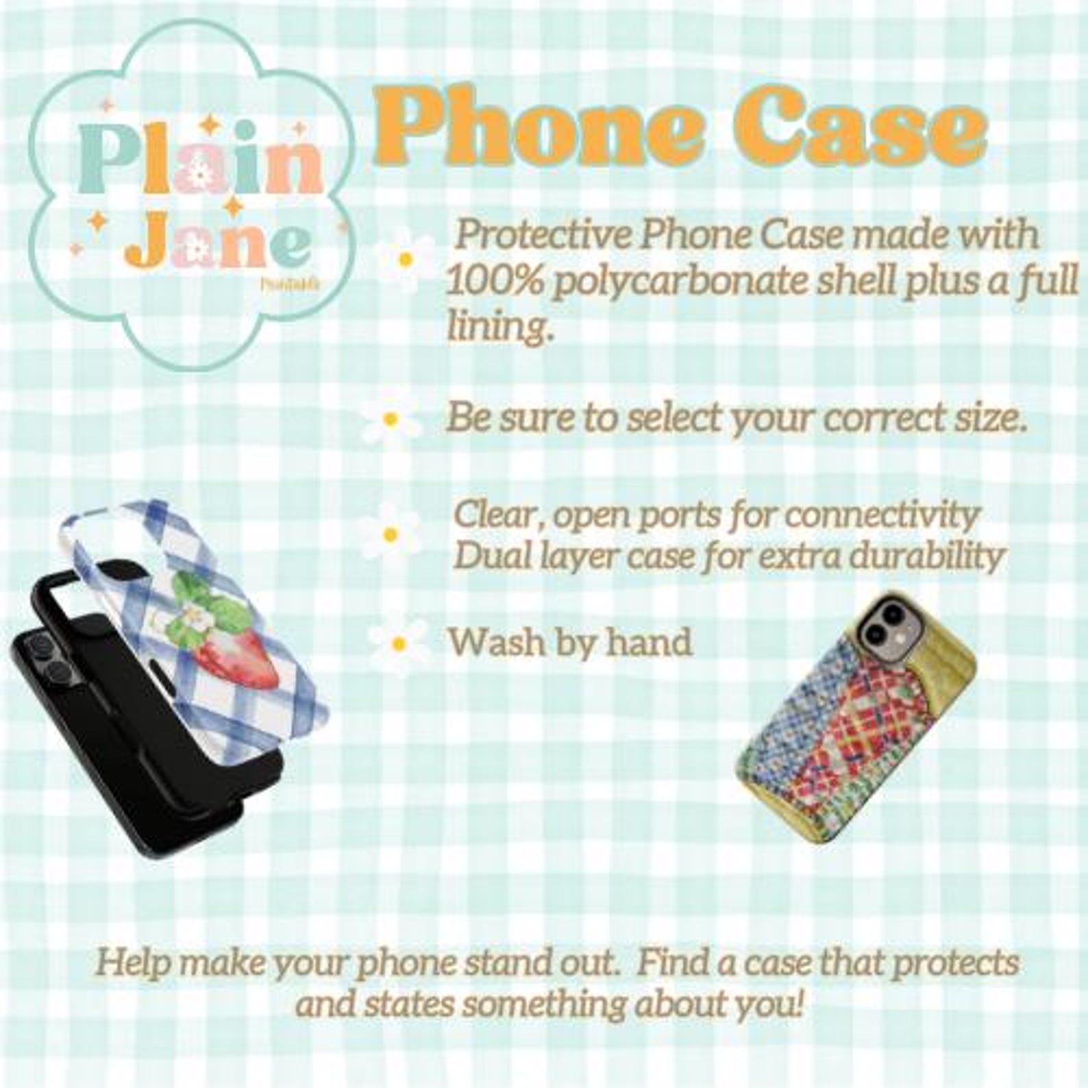 Quilt Phone Case 17 16,15,14,13 Vintage Quilt Print Gift for Crafter ...