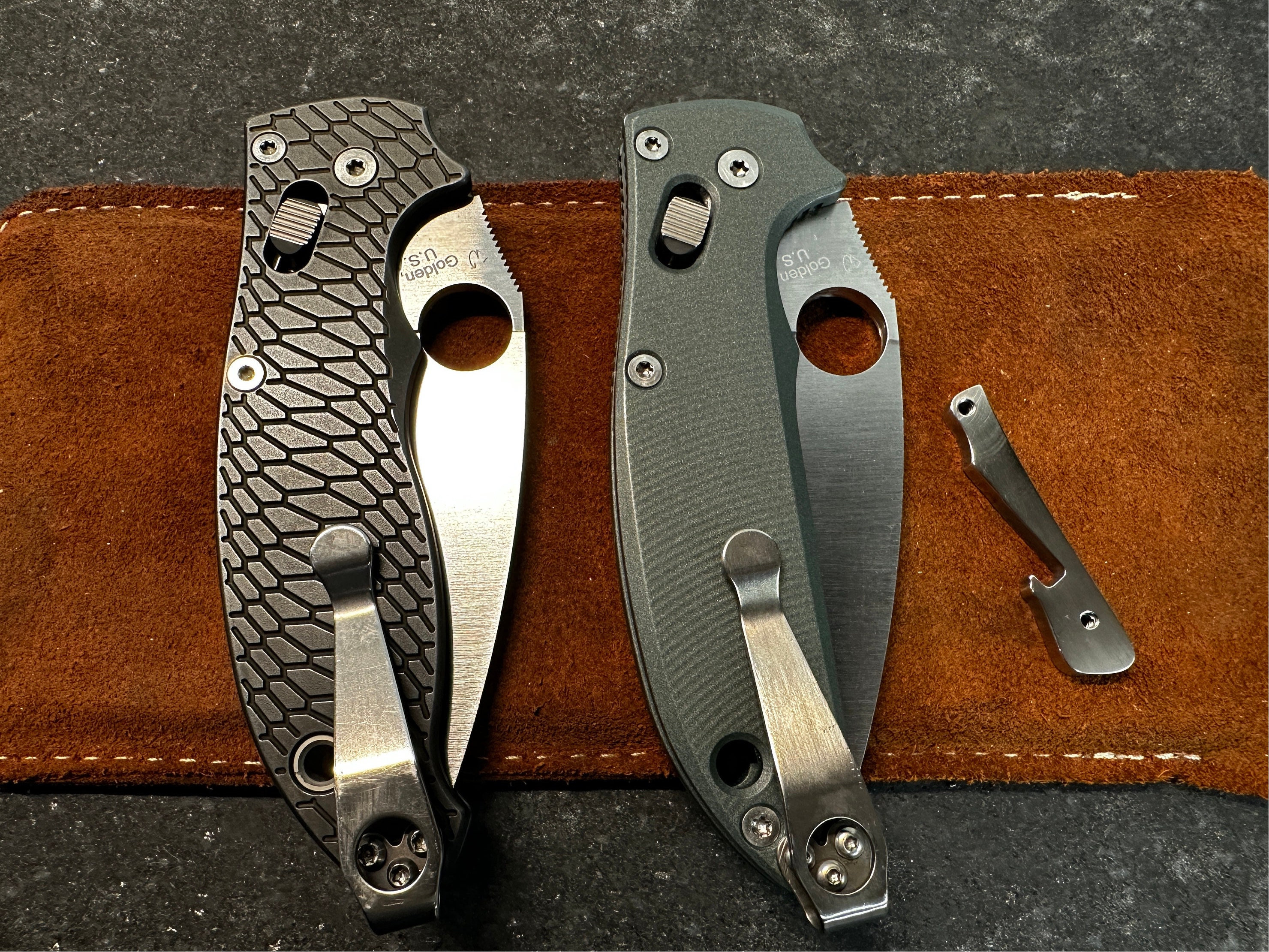 Compensated Lock Backspacer for Spyderco Manix 2 - Etsy