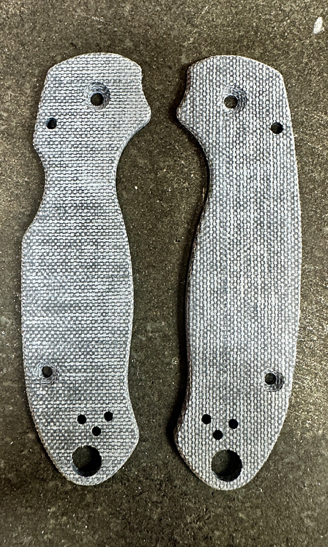 Blue Micarta Scales for Spyderco Para 3 crucarta - Etsy