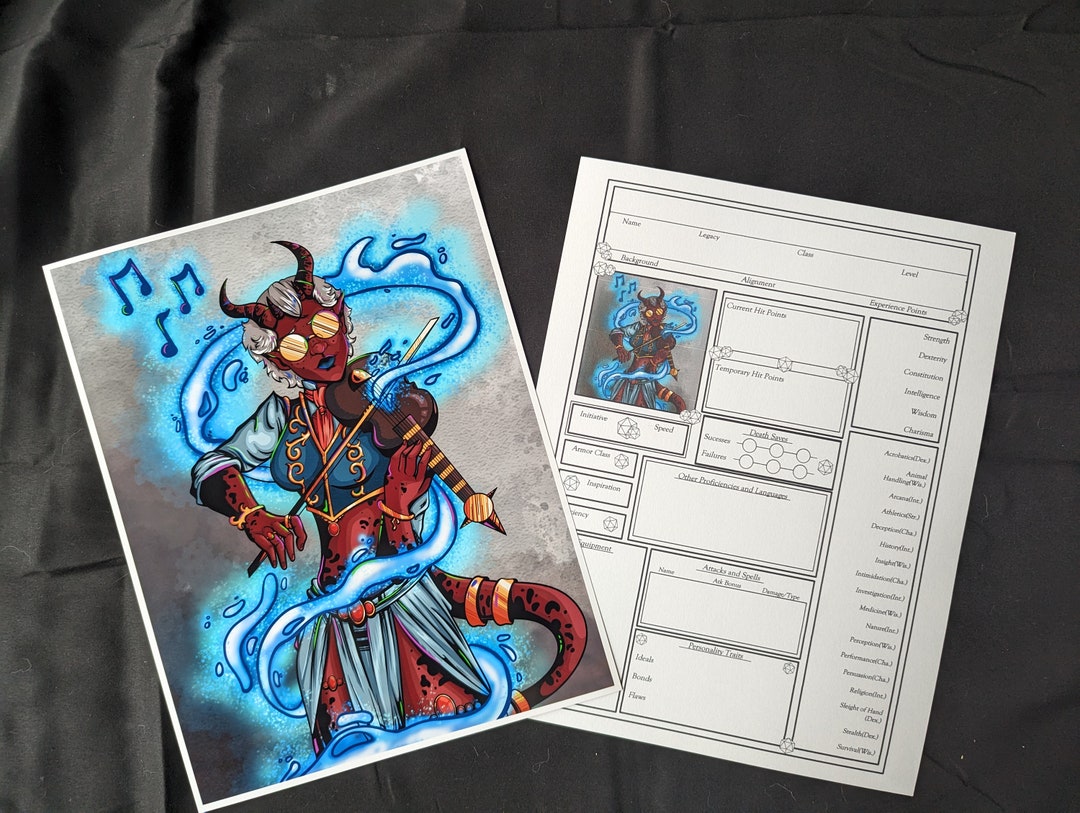 PRPG Character Sheets - Etsy