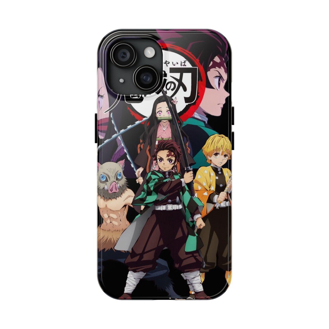 Demon Slayer Kimetsu No Yaiba iPhone Case Samsung Case, Tanjiro Zenitsu ...