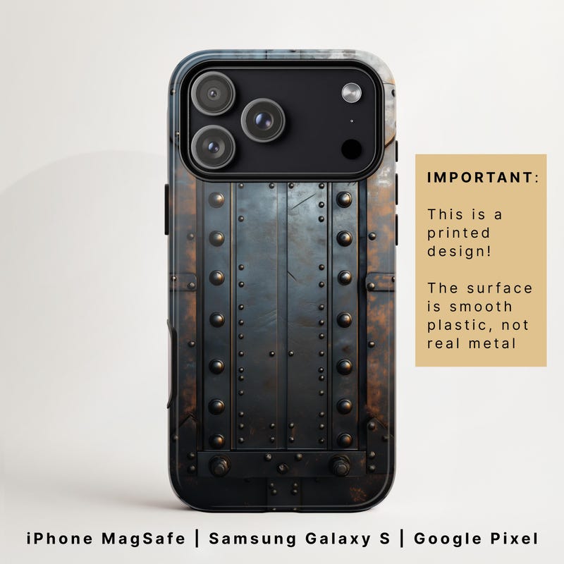 Heavy Duty Metal Phone Case - Etsy