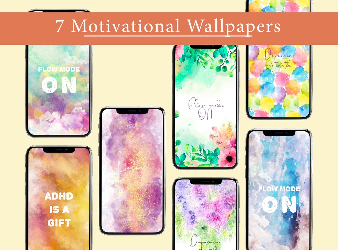 ADHD Wallpapers by an Adhder for iPhone or Android Smartphone Growth ...