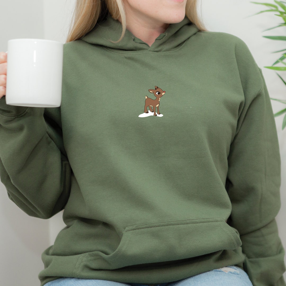 Rudolph Christmas Sweatshirt and Hoodie. Family Christmas Sweater ...