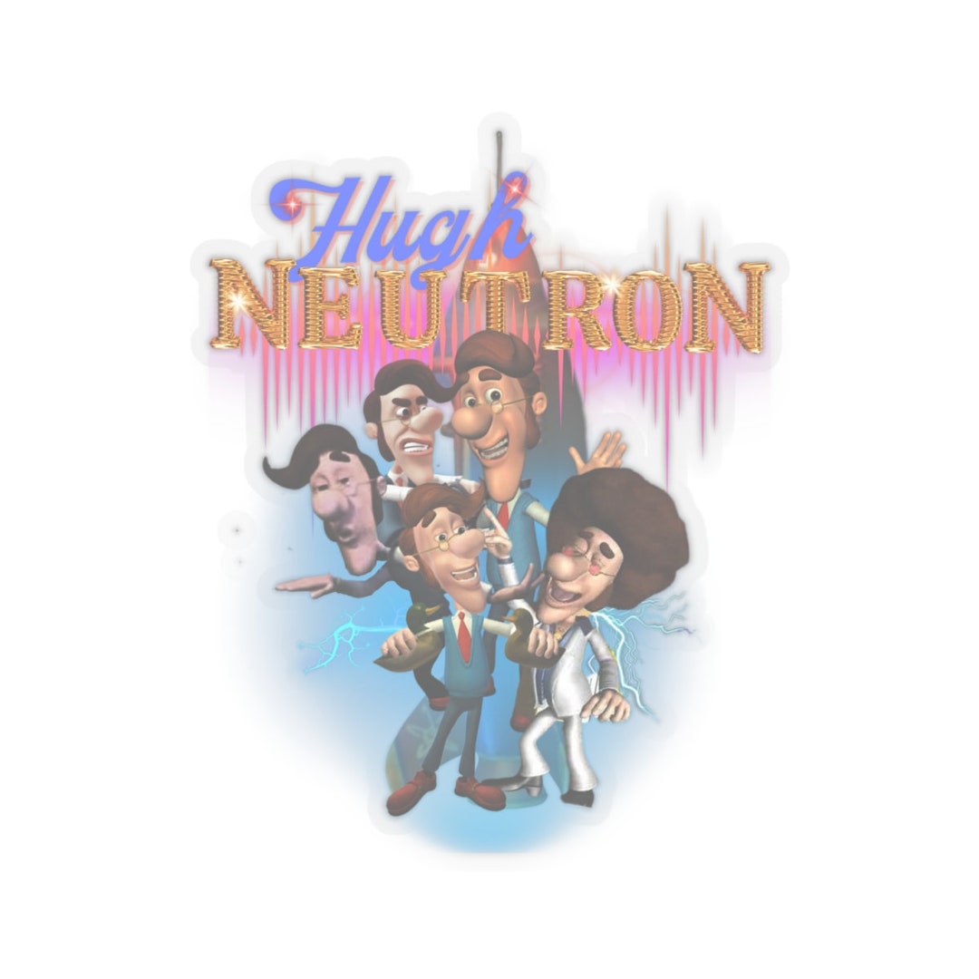 Hugh Neutron Jimmy Neutron Nickelodeon Kiss-cut Stickers - Etsy