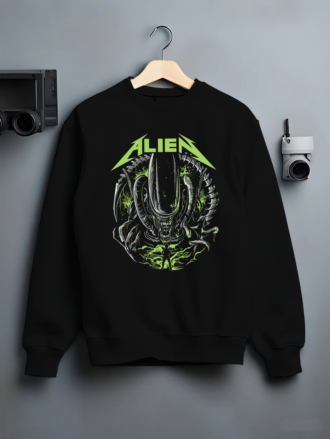 Alien Xenomorph Queen Ft Ridley Scott Alien Vs Predator AVP Hoodie ...