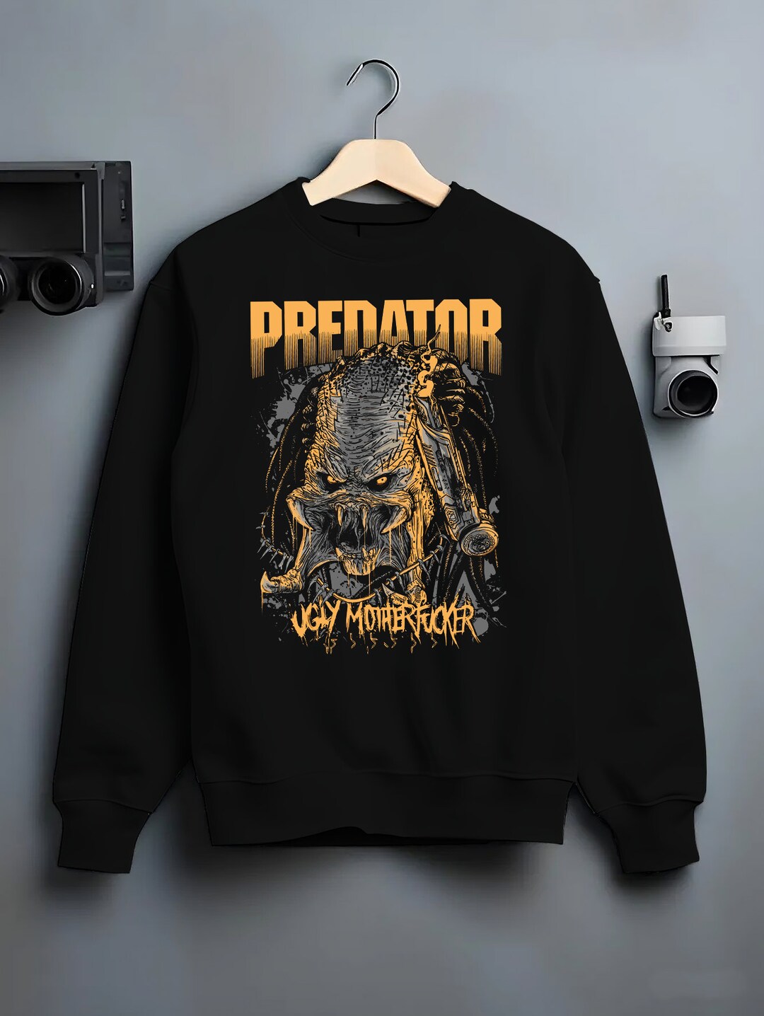 The Predator Yautja ugly Motherfcker Alien Vs Predator AVP Hoodie ...
