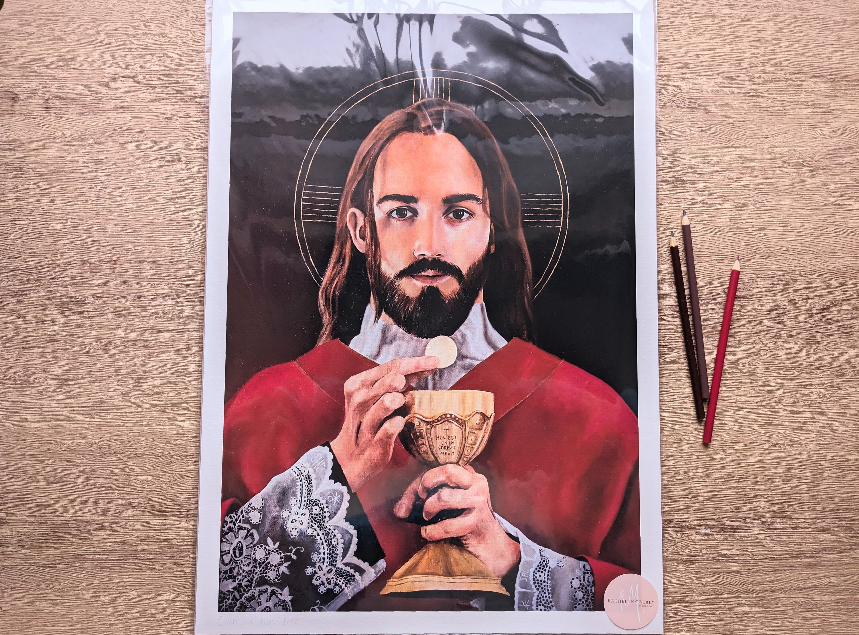 Christ the High Priest | Original Catholic Art Prints | Christian Gifts ...